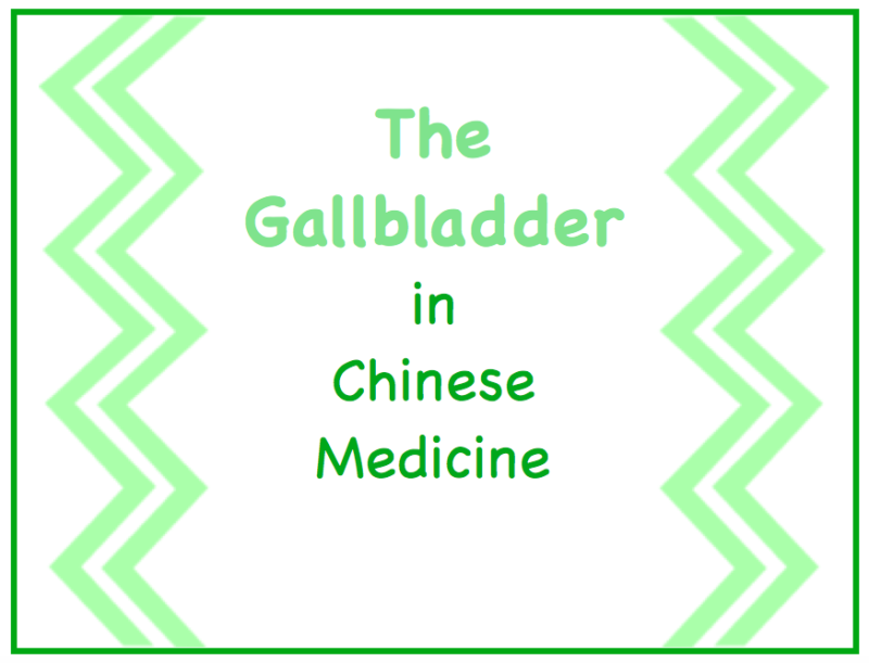 All About the TCM Gallbladder