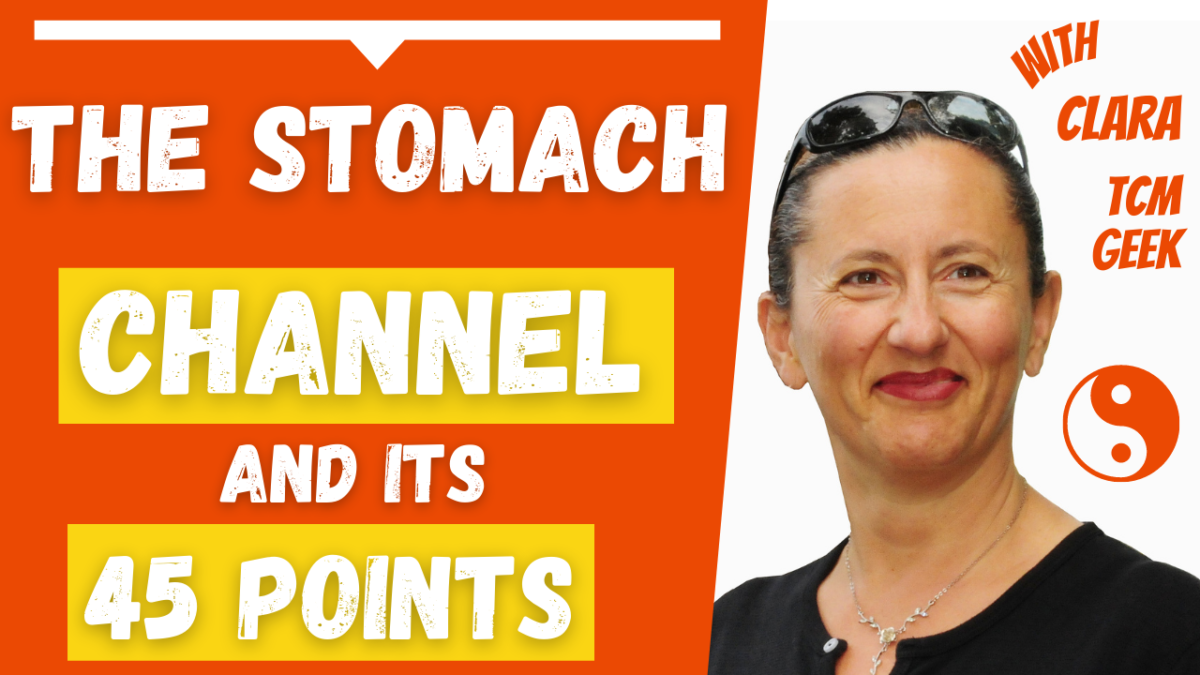 The Stomach Channel and its 45 Acupuncture Points